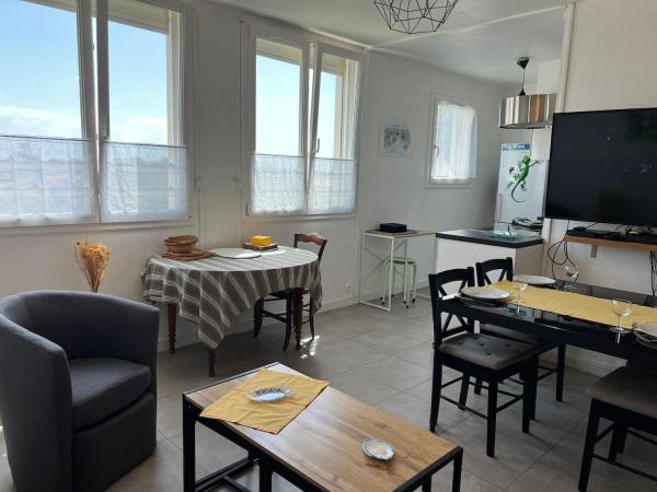 ღ Le Calmette - T3 Wifi, Lumineux Et Parking - La Rochelle