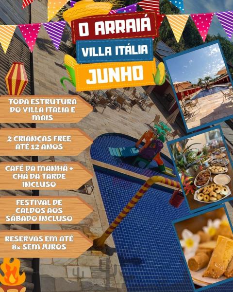 Hotel Pousada Villa Itália Olímpia - Olímpia