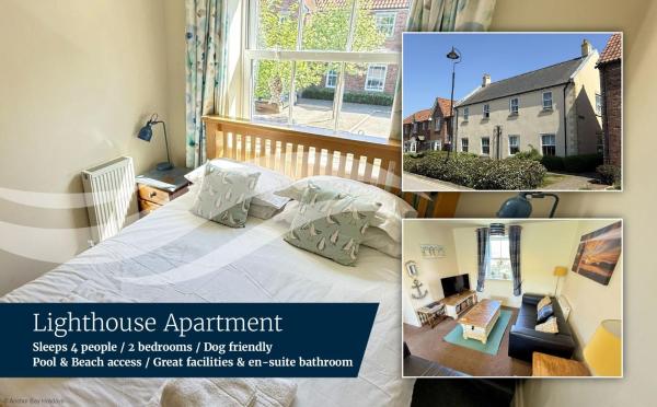 Lighthouse Apartment - Part Of The The Bay Filey Holiday Village With Pool, Gym And Direct Beach Access, Pub, Restaurant, Tennis And Meadows Walks - Hunmanby