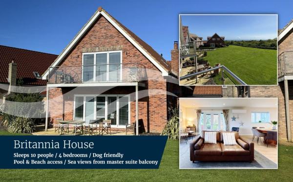 Britannia House - Seaview And Balcony - Part Of The The Bay Filey Holiday Village With Pool, Gym And Direct Beach Access, Pub, Restaurant, Tennis And Meadows Walks - Filey