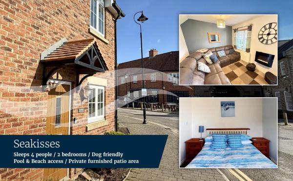 Seakisses - Part Of The The Bay Filey Holiday Village With Pool, Gym And Direct Beach Access, Pub, Restaurant, Tennis And Meadows Walks - Filey