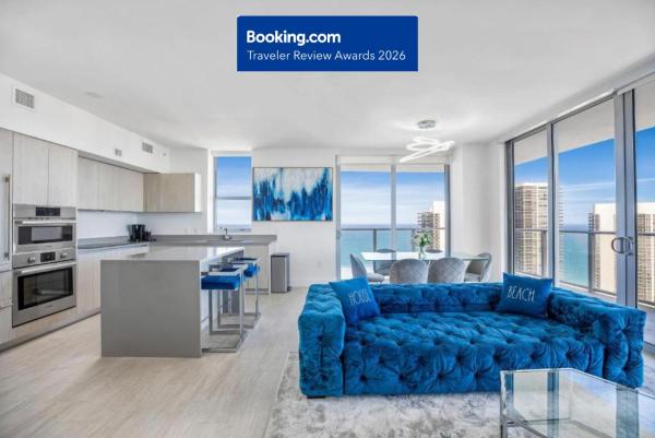 Hyde Beach House - Millionaire 2 Bd 2 Ba Apt, Direct Ocean View, 5 Min Walk To Ocean, No Resort & Parking Fees, Check Details - Hallandale Beach, FL
