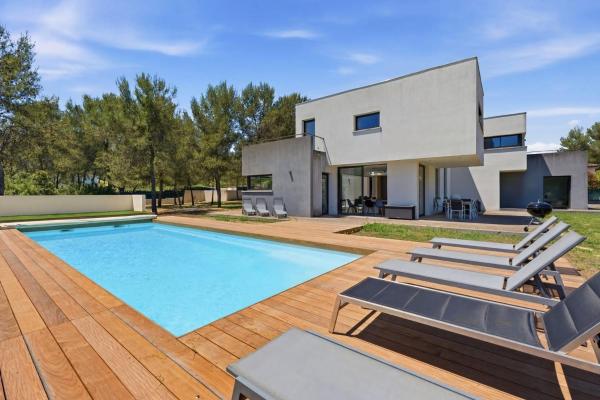 Villa Stark 230m Private Pool Gym 15 Minutes From Montpellier - France