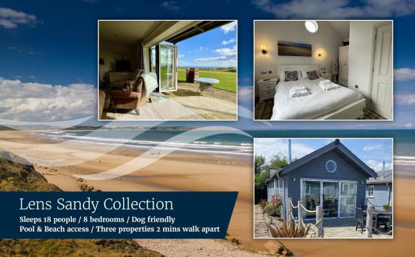Lens Sandy Collection - Collection Of 2 Beach Houses And One Seaview Cottage - Part Of The The Bay Filey Holiday Village With Pool, Gym And Direct Beach Access, Pub, Restaurant, Tennis And Meadows Walks - Yorkshire