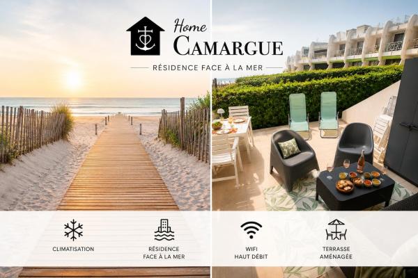 L'escale Du Couchant Clim Acces Plage Wi-fi - La Grande-Motte