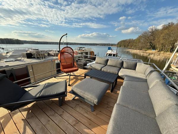 Hausboot Traumzeitboot Helmut - Exklusiver Festlieger In Perfekter Lage Am Scharmützelsee Bad Saarow - Bad Saarow