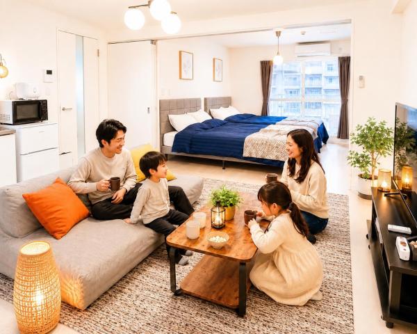 V大通401 札幌駅近 大通公園市電駅前 北海道観光旅行 家族にもお勧め すすきのへも直通 スーペリアルーム最大7名 11歳まで子供無料チェックアウト11時 - 札幌市