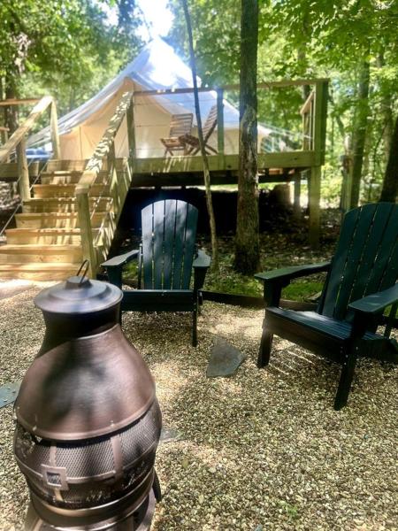 Cozy Glamping Tents Nestled In A Serene Forest Near Gentry, Ar - Siloam Springs, AR