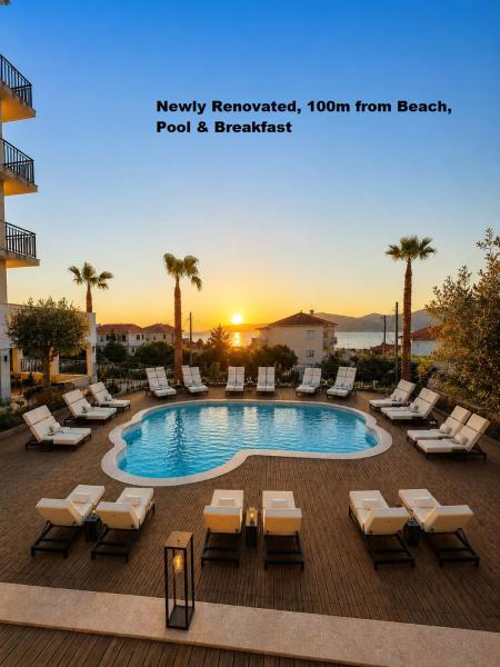 Hotel Vagabundo - Newly Renovated, 100m From Beach, Pool & Breakfast - Trogir
