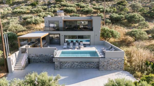 Grand Villa - 6bd With Private Pool - Temma Villas - Hersonissos