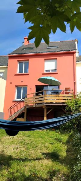 Chambre Double à Louer Dans Maison De Ville Au Calme Avec Terrasse Et Jardin - Lorient