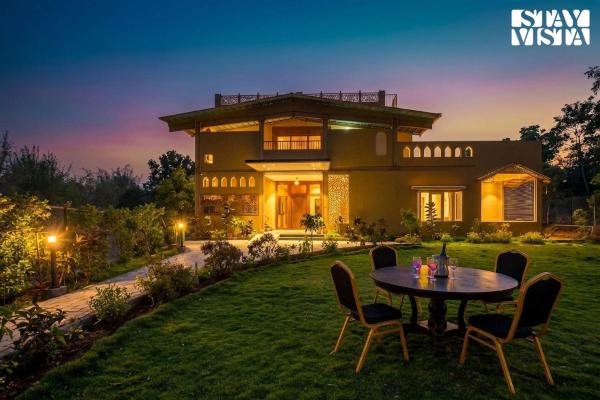 Stayvista's Vannraj Farm Villa - 5bhk With Forest View & Plunge Pool - Pench National Park