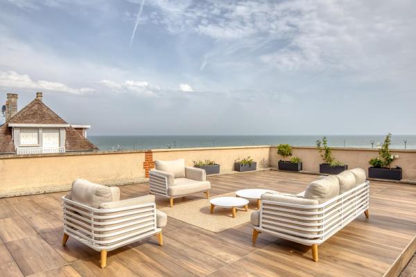 Sea View House With Terrasse In Veules Les Roses - Plage de Veules-les-Roses
