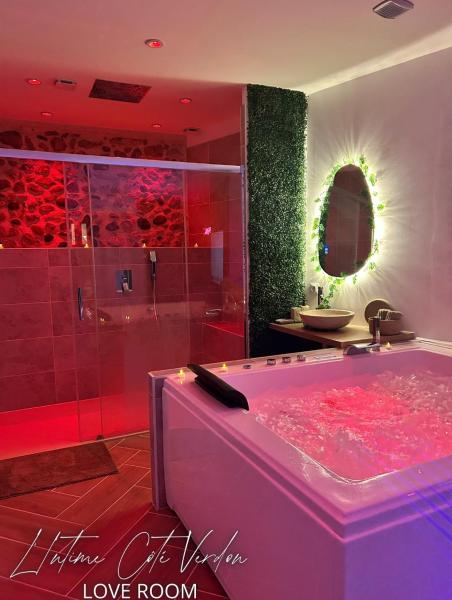 L'intime Côté Verdon Love Room Balneo & Terrace - Quinson