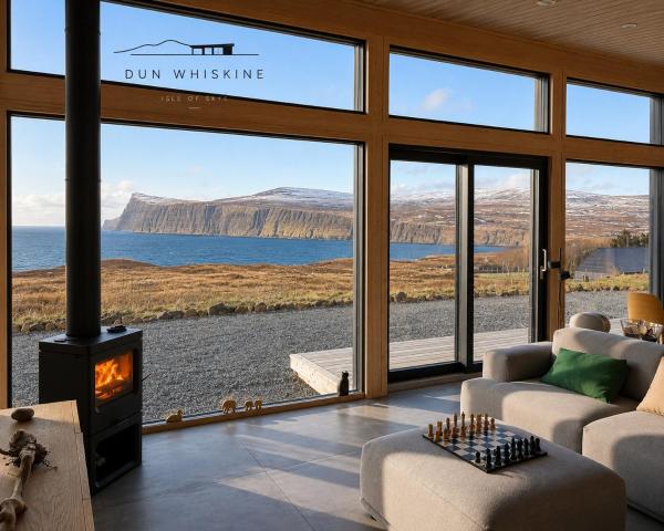 Luxury Nordic Lodge With Private Sauna - Skye