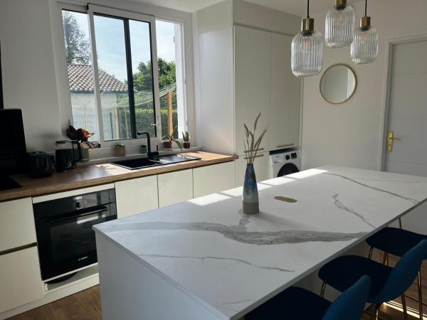 Appartement Cosy Rez-de-jardin à 15 Min Des Plages - Bayona
