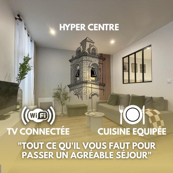 Le Petit Héros, Appartement Cosy En Hyper Centre - Marœuil