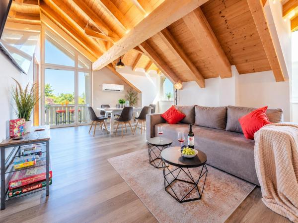 Bright Lake View Apartment With Balcony And Air Conditioning - Weilheim in Oberbayern