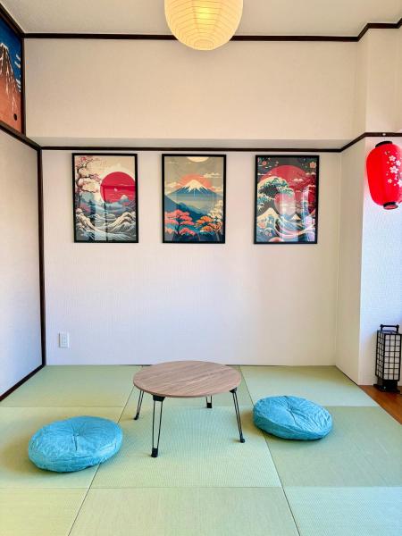 1min From Station Hokusai And 2f Nice View 2dk 30min From Tokyo Station Convenience Store 30sec Onsen 10min Haneda 55min - Mitaka