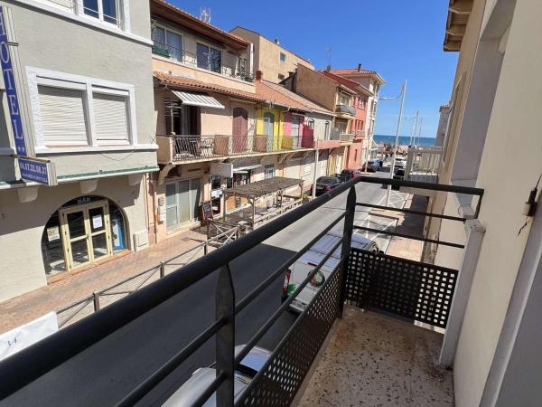 Appartement Centre-ville, Petite Vue Mer - 4 Pers. - Fr-1-701-101 - Valras-Plage