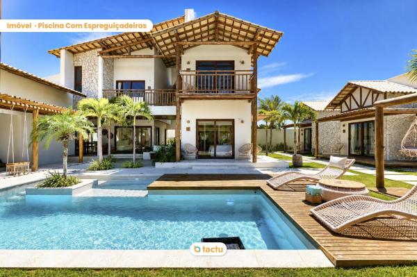 Vila De Luxo Em Fortim: Beach Tennis E Piscina - 巴西