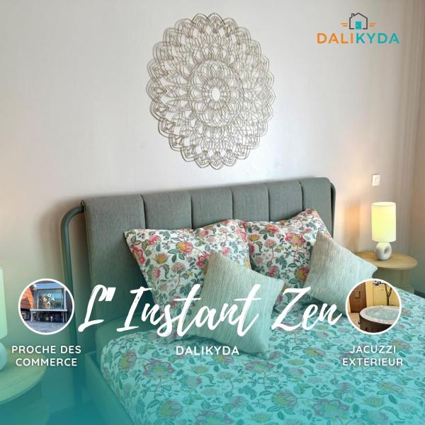 Dalikyda - L'instant Zen - Jacuzzi, Cour & Central - 르아브르