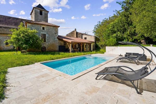 Maison De Pierre, Piscine Privée - Lot Médiéval - Lot