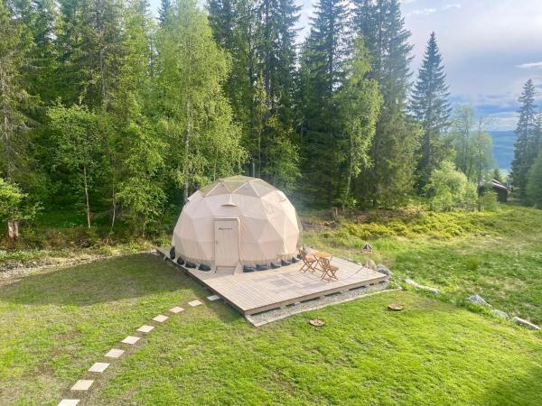Dome Glamping With Shared Bathroom - ノルウェー