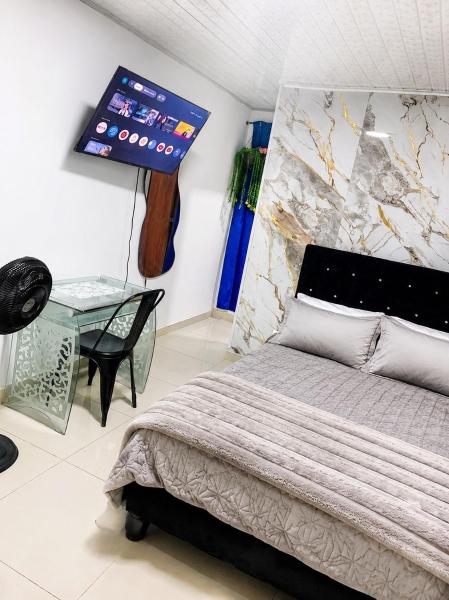 Apartamento De Dos Habitaciones Y Tres Camas A 5 Minutos De La Terminal De Transporte 202 - Cali