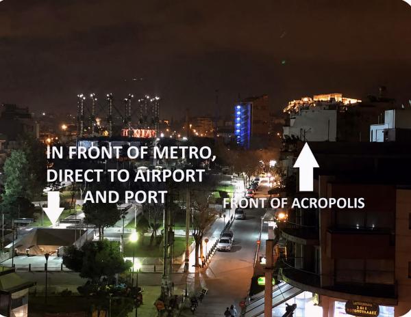 Gazi Room - In Front Of Metro And Acropolis. Direct To The Airport - Athens