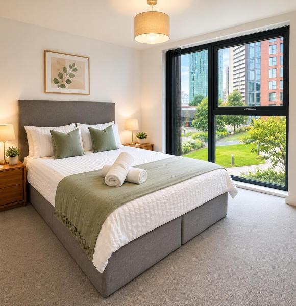 Modern Luxury Apartment With City Centre Views - Birmingham
