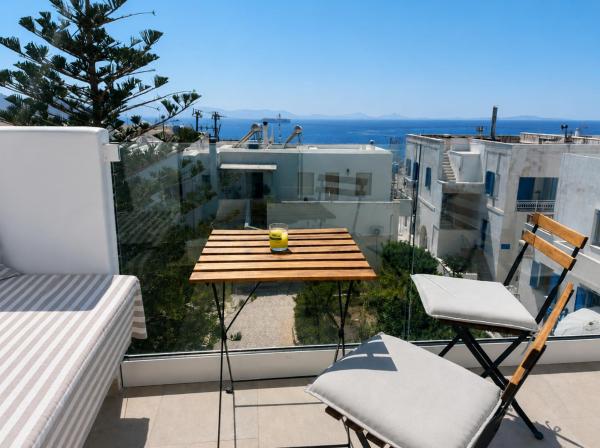 Island Flavor - Naxos Seaview Retreat With Balcony - Naxos
