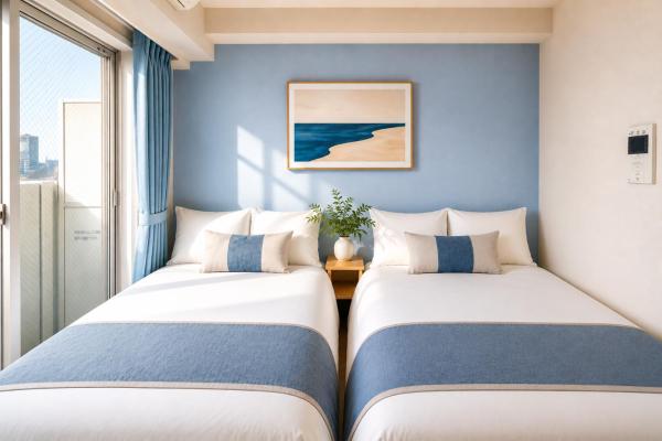 1301room 5 Mins Walk From Jr Kinshicho North Exit On Level 13 With Lift Access Offering A Clear View Of Tokyo Skytree Easy Rail Access Includes A Balcony Plus Quiet Indoor Spaces Quiet Indoor Space - Ueno