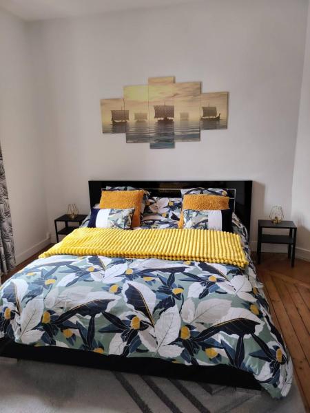 Dieppe Skol 1 - Maison 8 Couchages Parking Gratuit - 10mn Plage à Pied - Dieppe