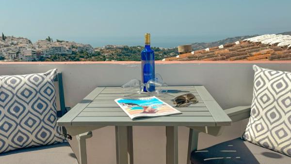 La Casa Bonita - Terraza Con Vistas Al Mar - Frigiliana
