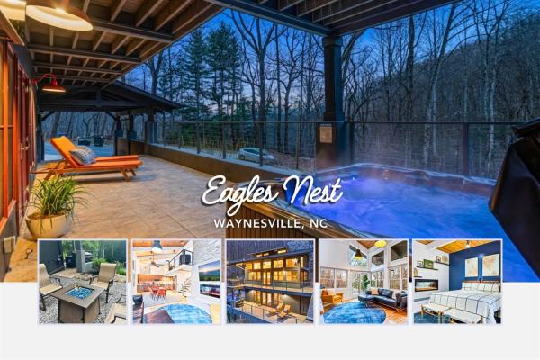 Luxury 4br Mtn Retreat Hot Tub, Nintendo Switch - Waynesville, NC