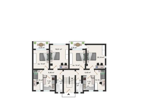 Elisa 1 Og Links 3 Zi Wohnung 5 Schlafmöglichkeiten - Kiel