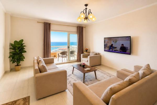 Alex Homes - Sidi Gaber Cozy Apartment With Direct Sea View - Families Only - Alexandrie, Égypte