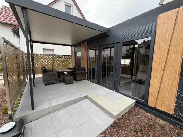 Modern Designer Apartment With A Private Terrace - Mosbach