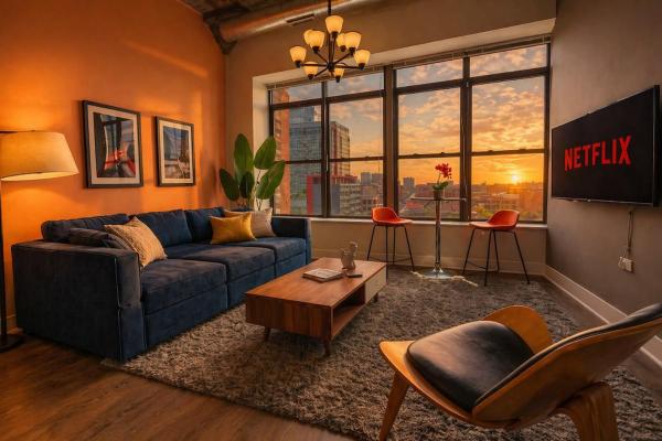 Cozy 2br South Loop Condo With Optional Parking And Gym Near Mccormick Place, Public Transit & City Hotspots - Chicago