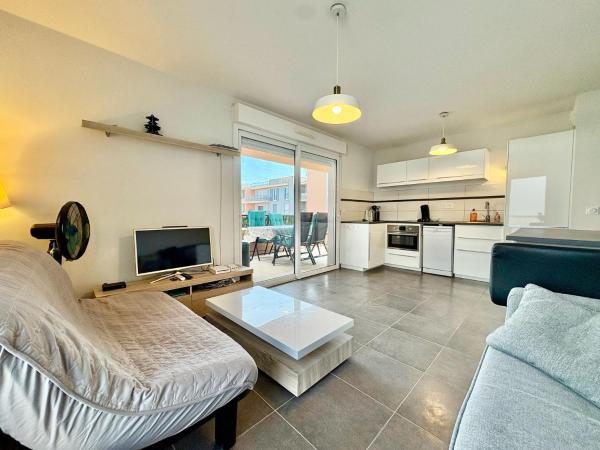 Appartement 6 Voyageurs, Terrasse, Piscine Et Parking Privé - Fréjus