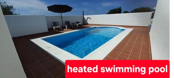 Villa Elisa Whit Heated Pool And Jacuzzi - La Oliva