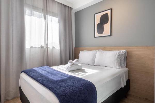 Apart 1 Quarto 13º Piscina Gym Pq Ibira Wifi Rapid - São Paulo