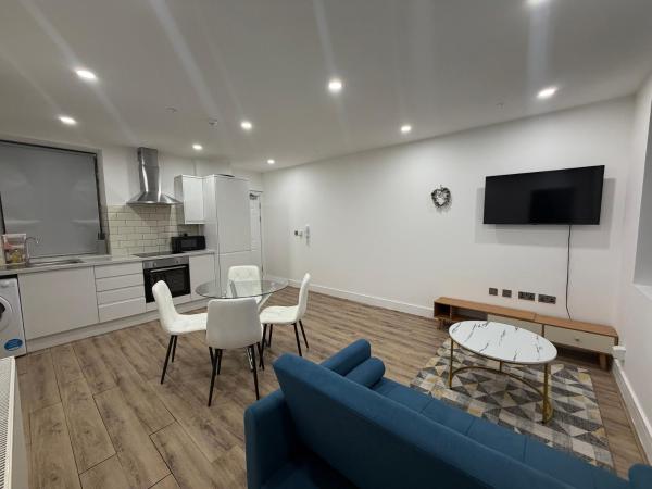 Cozy 1-bdr Apartment With Free Parking, Sleeps 4 - Wolverhampton