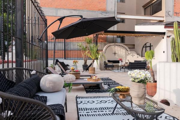 Breathtaking 9 Br Villa Huge Rooftop W 4 Ac Condesa - Meksiko