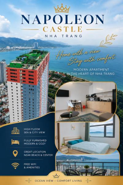 Napoleon Apartment Nha Trang - Gần Biển Hòn Chồng - Vietnam