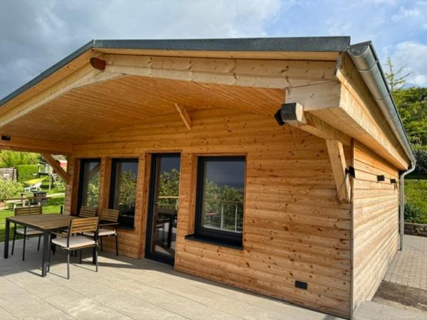 Panorama Chalet Fahner Höhe Nahe Erfurt Mit Klimaanlage - 에르푸르트