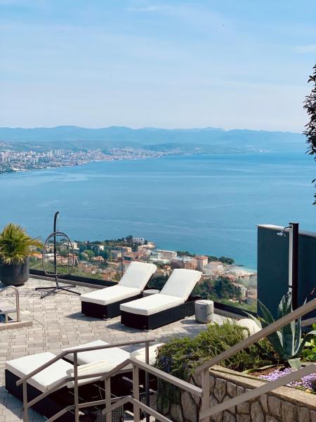 Villa White Pearl Opatija Luxury Stay With Pool And Sea View - Opatija