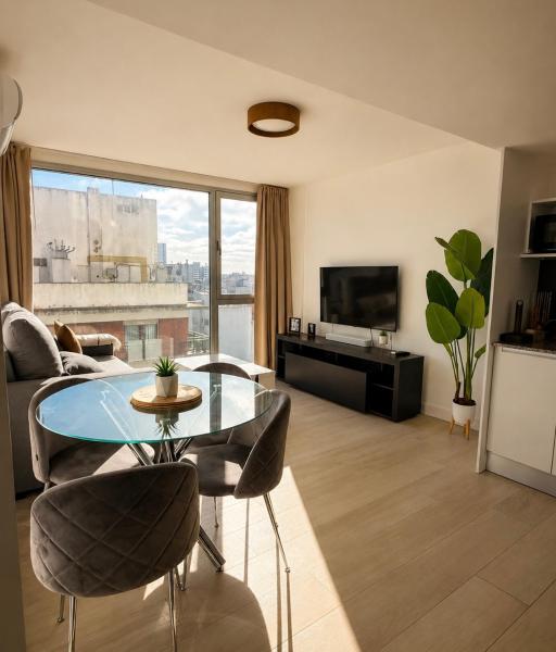 Mardelsuites - 2 Ambiente Deluxe Piso 11 - Cochera Opcional, Ac, Pileta, 2min Playa - Mar del Plata