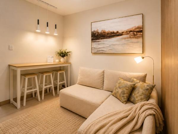 Aesthetic 1br Condo Unit In Qc - Santa Maria